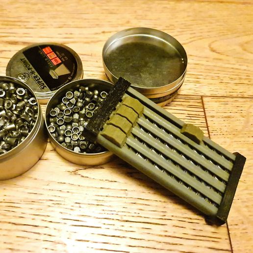 🔫 The PelletMag .22 Pellet Carrier System Airgun Magazine BSA R10 R12 ...