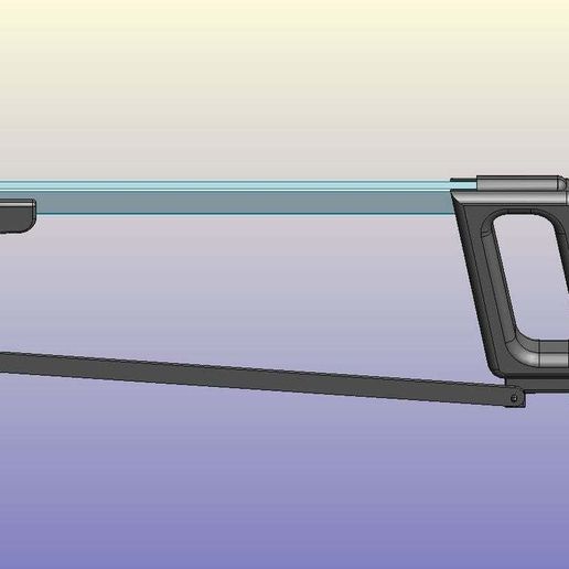 🧞‍♂️ Hacksaw・Free STL File for ・Cults