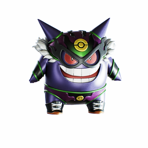 STL file Gengar Pokemon Unique Design 🐉 ・3D printable model to download ...