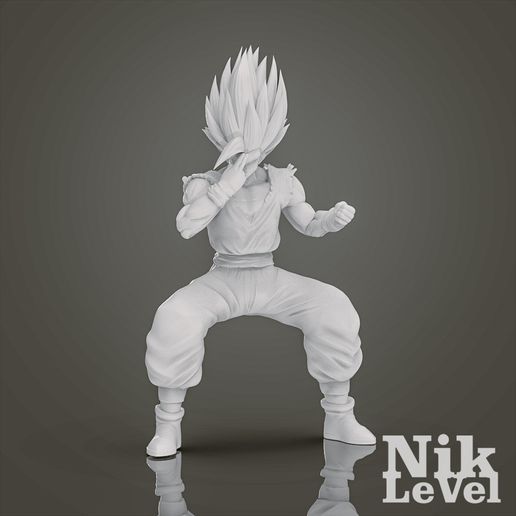 🐉 Son Gohan Beast Dragon Ball 3D Printable・ STL File for ・Cults