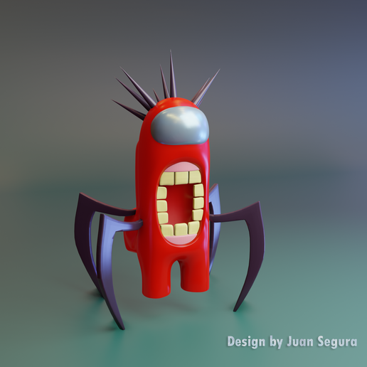 STL file Evil Impostor Among Us 🎲 ・Model to download and 3D print・Cults