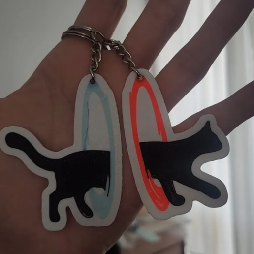 🐱 Portal Cat・Archivo 3MF para Impresión 3D・Cults