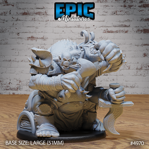 🎲 Ettin Mutant General Set ‧ DnD Miniature ‧ Tabletop Miniatures ...