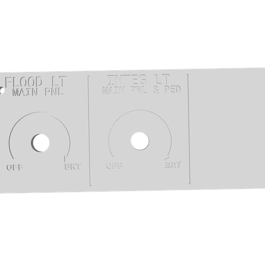 ️ Flood LT-Weather Radar Panel・ 3D File for 3D printing・Cults