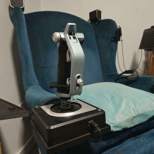 🕹️ Saitek (Logitech) X52 Mount・ STL File for ・Cults
