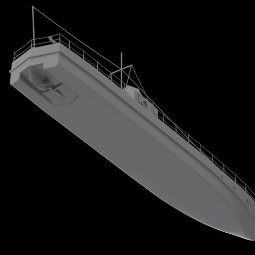 STL file Armored Boat 🛥️ (OBJ)・3D print design to download・Cults