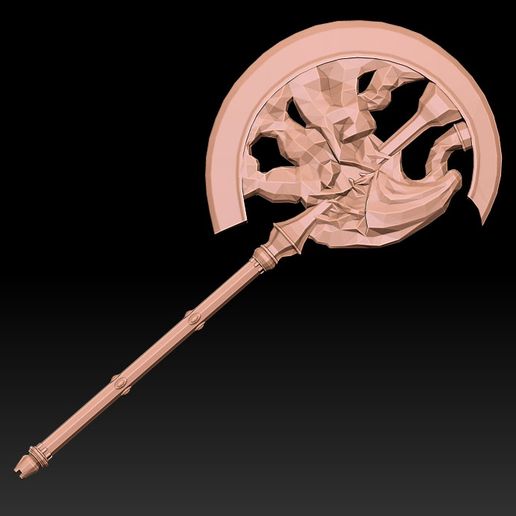 🪓 ROSUS AXE - ELDEN RING・ STL File for 3D printing・Cults