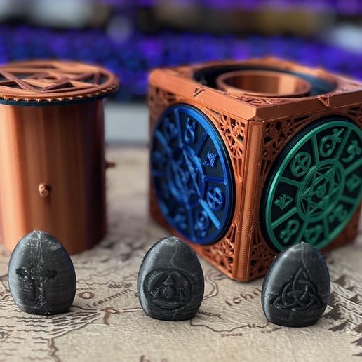 🪄 Magic Alchemist Stones・Free 3D File for ・Cults