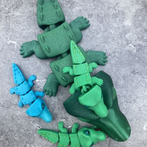 👌 Bitting Gator・ STL File for 3D printing・Cults