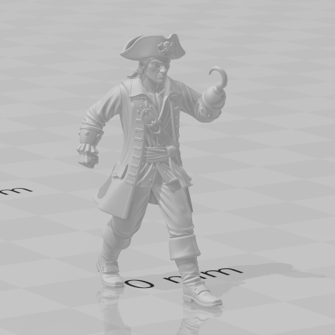 🏴‍☠️ pirate・Free STL File for 3D printing・Cults