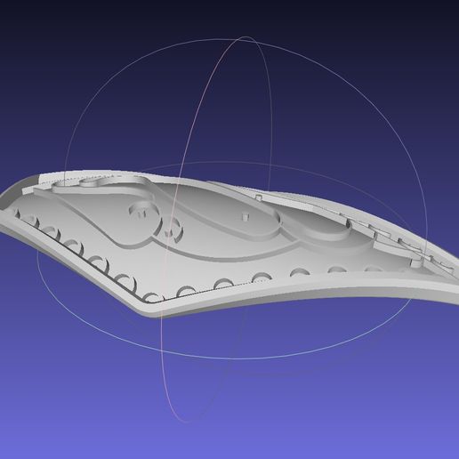 🎭 Printable Patterned Shoulder Armor・ STL File for 3D printing・Cults