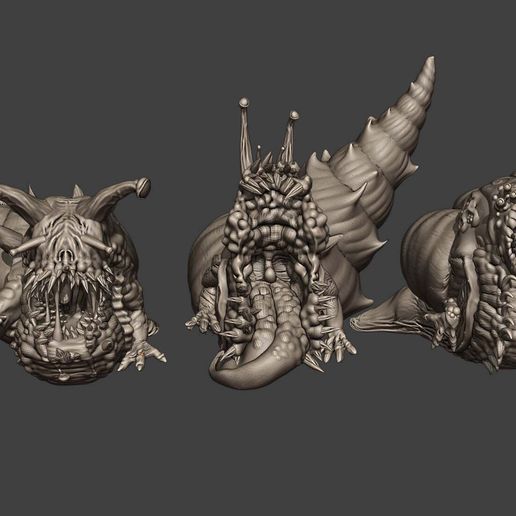 🎃 Slugbeast of Nergal’s Fields・ STL File for 3D printing・Cults