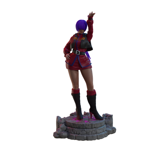 👧 Shermie from KOF Fatal Fury 3d printing STL files by ARK・ 3D File for ...