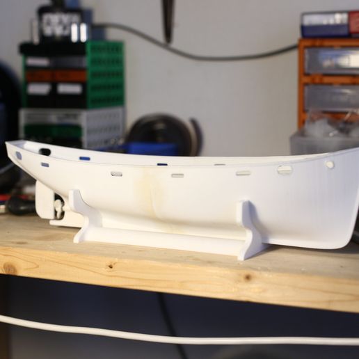 🎣 RC FISHING BOAT・ STL File for ・Cults