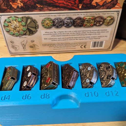 Free STL file Pieces of Fate dice box insert 🎲 ・3D printing model to ...