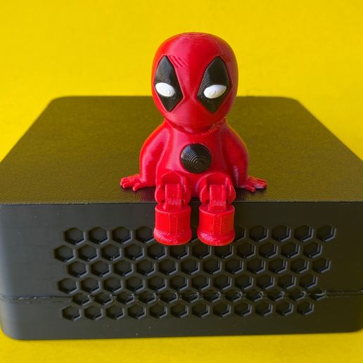 👶 Articulated Baby Deadpool, Mini Flexi Print In Place Separated Parts ...