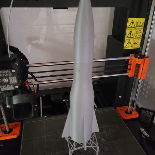 STL file Pathfinder in Space (1961) Mars Rocket MR 4 🛰 ・3D print model ...