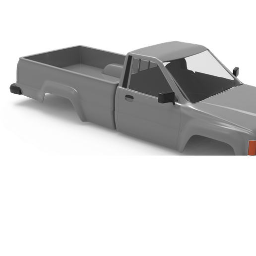 🚗 1988 Toyota pickup Rc body shell・ STL File for 3D printing・Cults