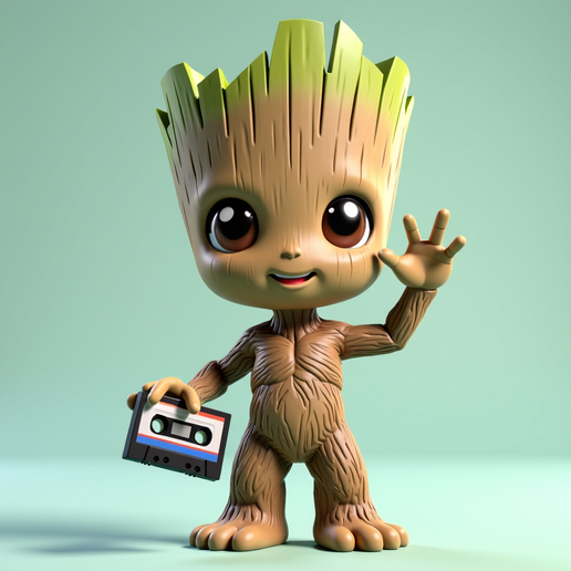👶 Baby Groot・ 3MF File for 3D printing・Cults
