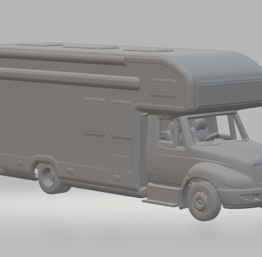 STL file INTERNATIONAL MOTORHOME 🚚 ・3D printable model to download・Cults