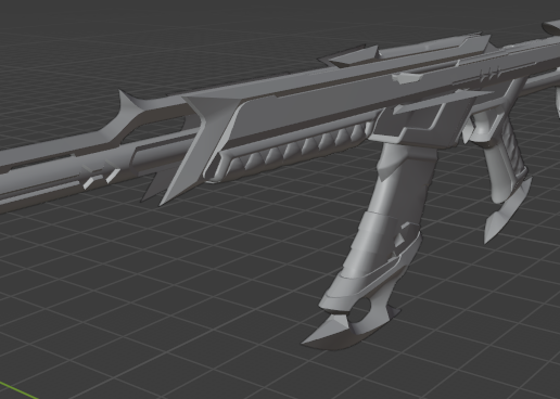 🥷 VALORANT KURONAMI VANDAL・ STL File for 3D printing・Cults