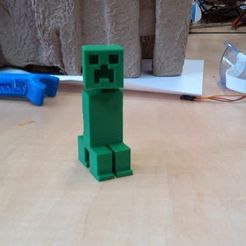 3D printing Minecraft Creeper with movable head Remix・Cults