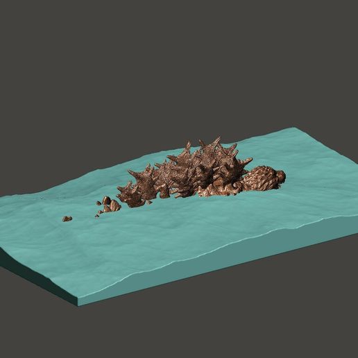 GODZILLA MINUS ONE -1 - 1.0 WATER SWIMMING GOJI GOJIRA KAIJU ultra ...