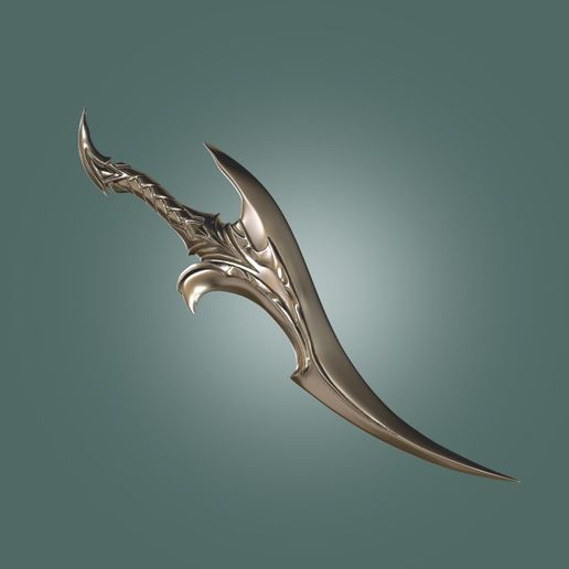 🗡️ Baruka's Dagger-solo leveling anime・ STL File for 3D printing・Cults