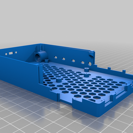 Free STL file Raspberry Pi 3B Case + Relays, Step Down and Buttons・3D ...