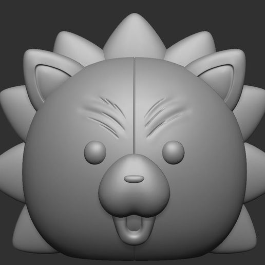 Free STL file Kon - Bleach 3D print model 💬 ・Design to download and 3D ...