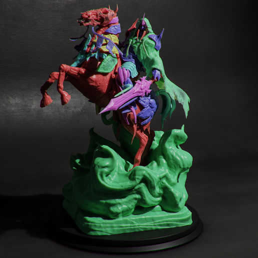 🎨 Abaddon | Dota 2 fan art・ 3D File for 3D printing・Cults