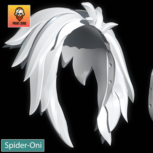 📁 Spider-Oni Mask Marvel Rivals (STL file)・Archivo STL para Impresión ...