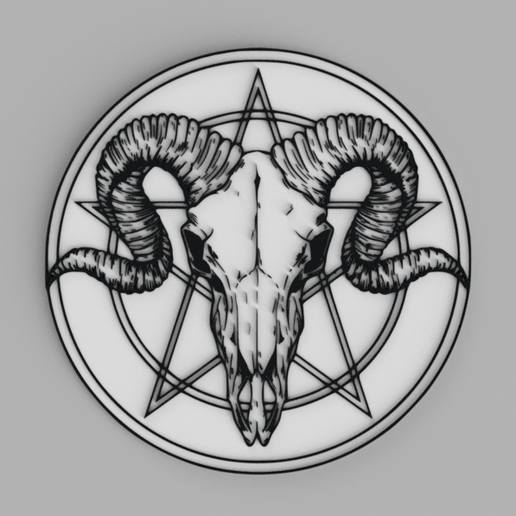 satanic skull