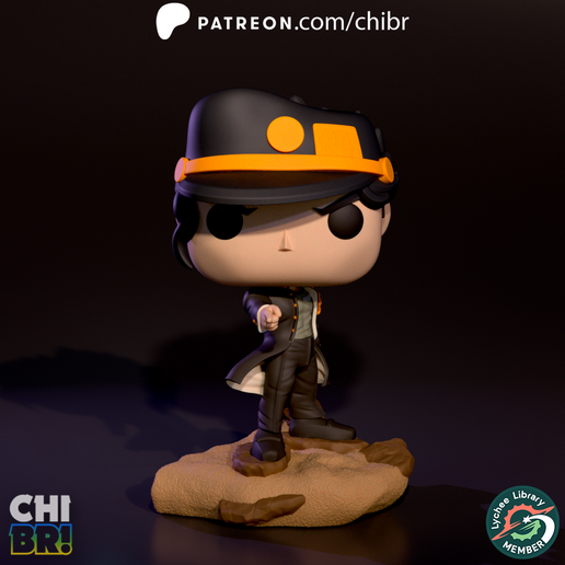 💬 Jotaro Kujo - JoJo's Bizarre Adventure・ STL File for 3D printing・Cults