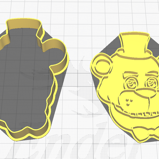 🥪 FNAF FREDDY CUTTER・ STL Datei für 3D-Druck・Cults