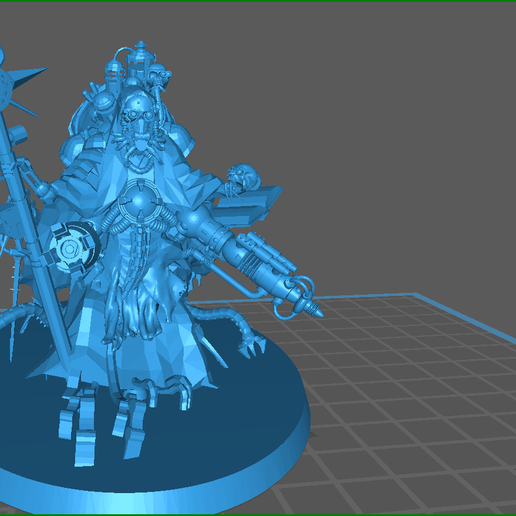 ⚔ Tech-Priest Commander・Free STL File for ・Cults