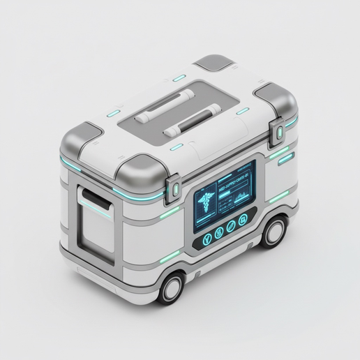 ⚕️ Sci-Fi Medical & Tech Crates (4x) - High-Value Objectives・ STL File ...
