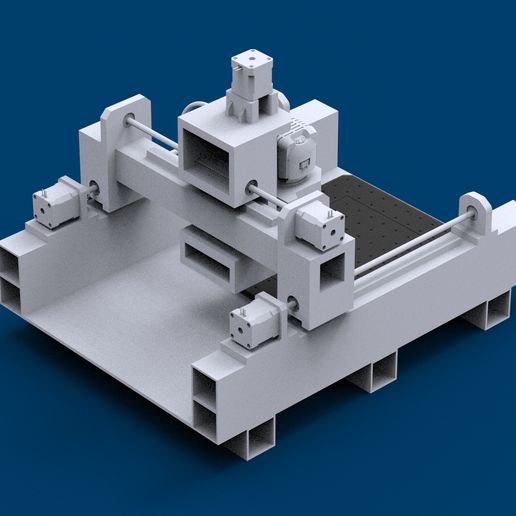 🧑‍🔧 Sturdy Desktop CNC - Work in Progress・Free STEP File for 3D ...