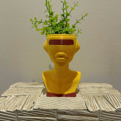 3D file BOT FLOWER POT 🤖 ・3D printable design to download・Cults