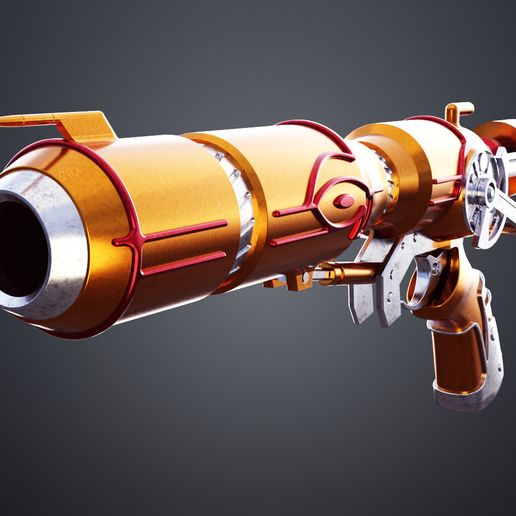 ⭐ Outlaw Star - Starwind's Caster gun・ 3D File for 3D printing・Cults