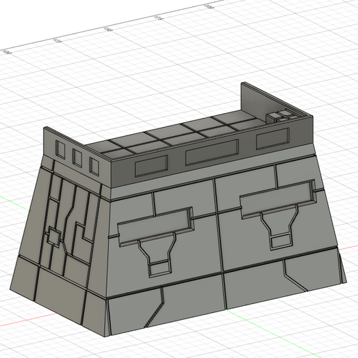 ⭐ star wars imperial bunker・Free STL File for ・Cults