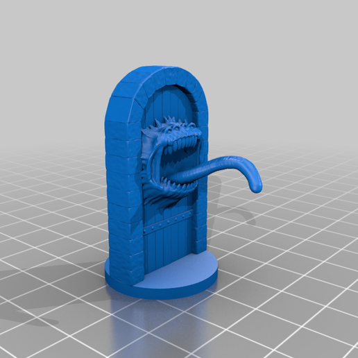 🚪 Door Mimic Updated・Free STL File for 3D printing・Cults