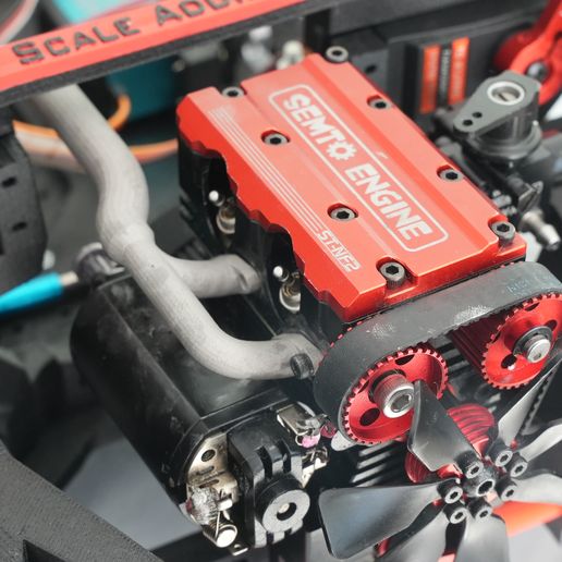 🚁 SEMTO ENGINE Exhaust・ STL File for 3D printing・Cults
