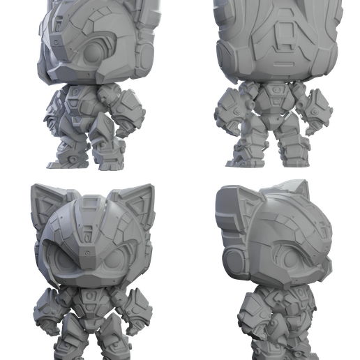🦊 FOX ROBOT 3D MODEL・ STL File for 3D printing・Cults