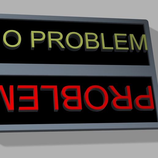 🚗 Problem , no problem・ STL File for 3D printing・Cults