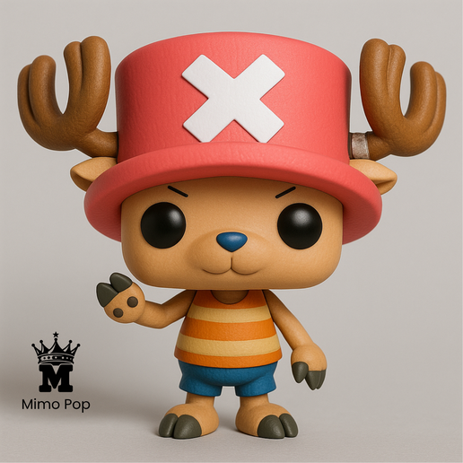 🏴‍☠️ Funko Chopper | One Piece | Anime Pirate・ STL File for 3D printing ...
