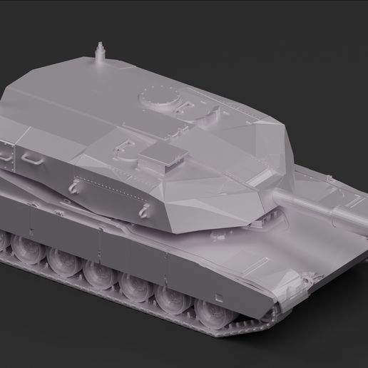 🔫 US M1 Abrams Thumper MBT with 152m gun・ STL File for 3D printing・Cults