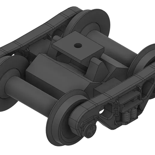🐉 Bogie Freight 1750 840 - Dragon Railway・Free 3D File for 3D printing・Cults