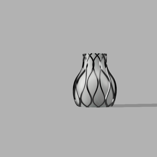 3MF file Vase with bulbous shape 🏺 ・Model to download and 3D print・Cults