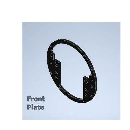 💭 AUV central structure parts・ STL File for 3D printing・Cults